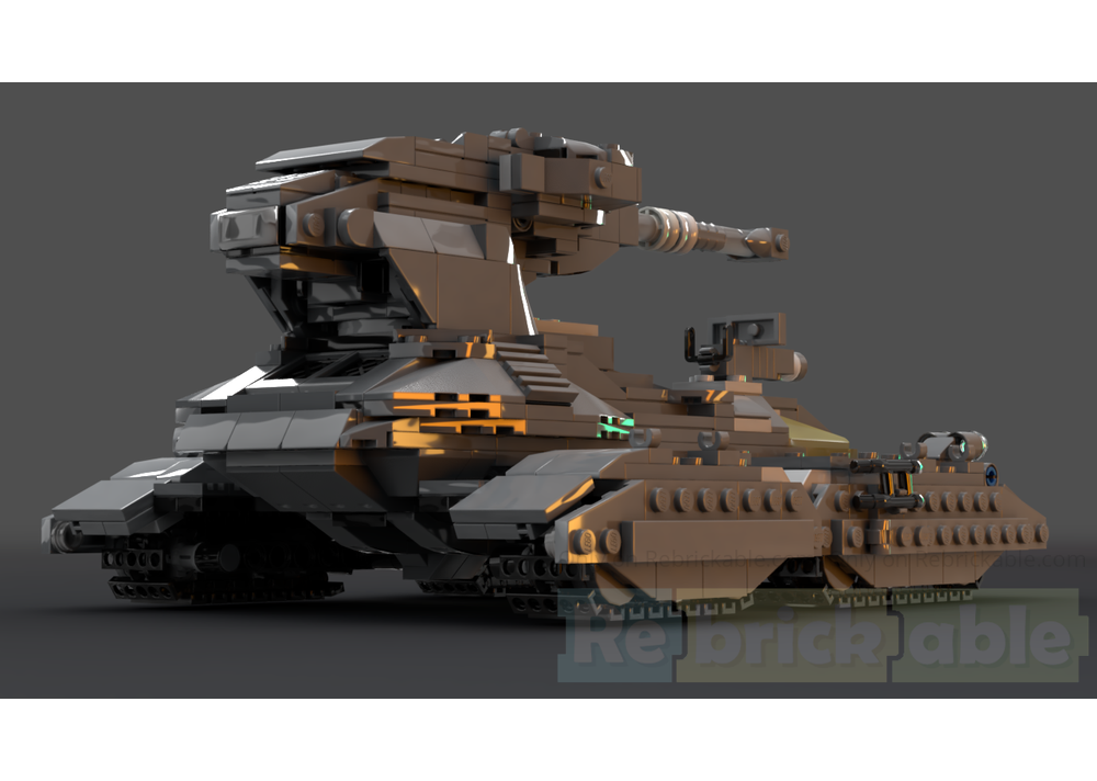 LEGO MOC-206984 M808C 'Scorpion' Main Battle Tank (Halo) by Builder ...