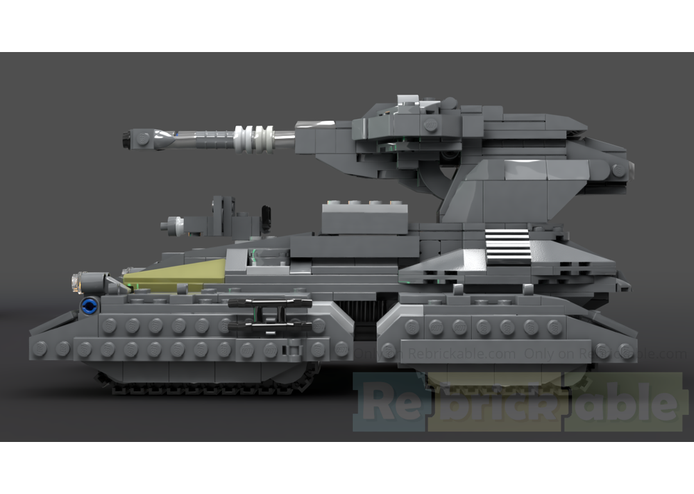 LEGO MOC M808C 'Scorpion' Main Battle Tank (Halo) by Builder Faber ...