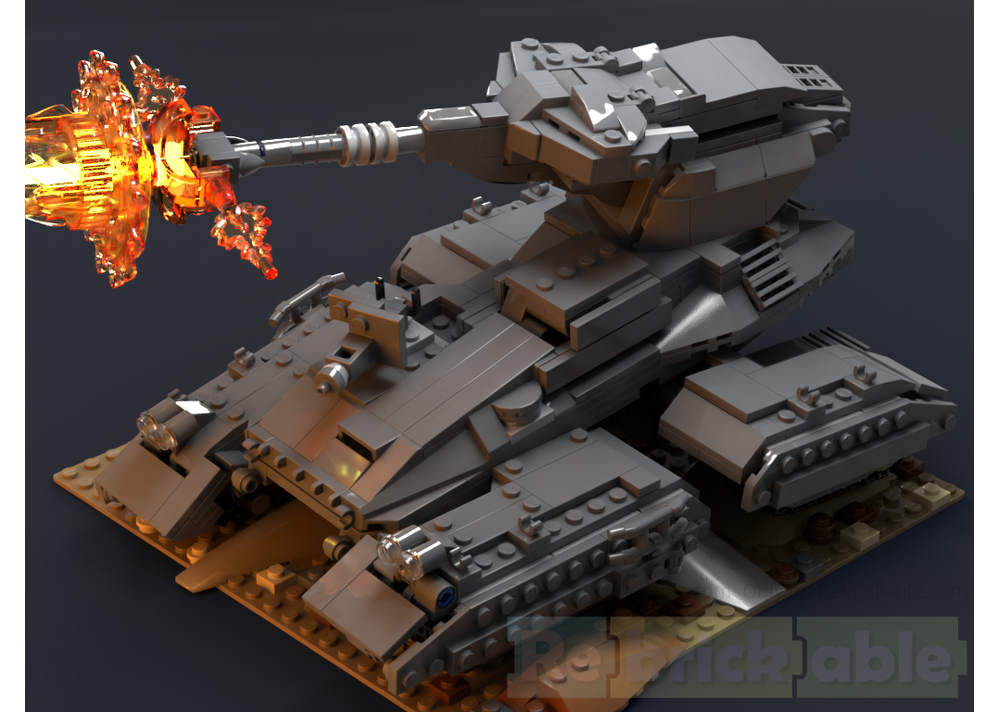 LEGO MOC-206984 M808C 'Scorpion' Main Battle Tank (Halo) by Builder ...