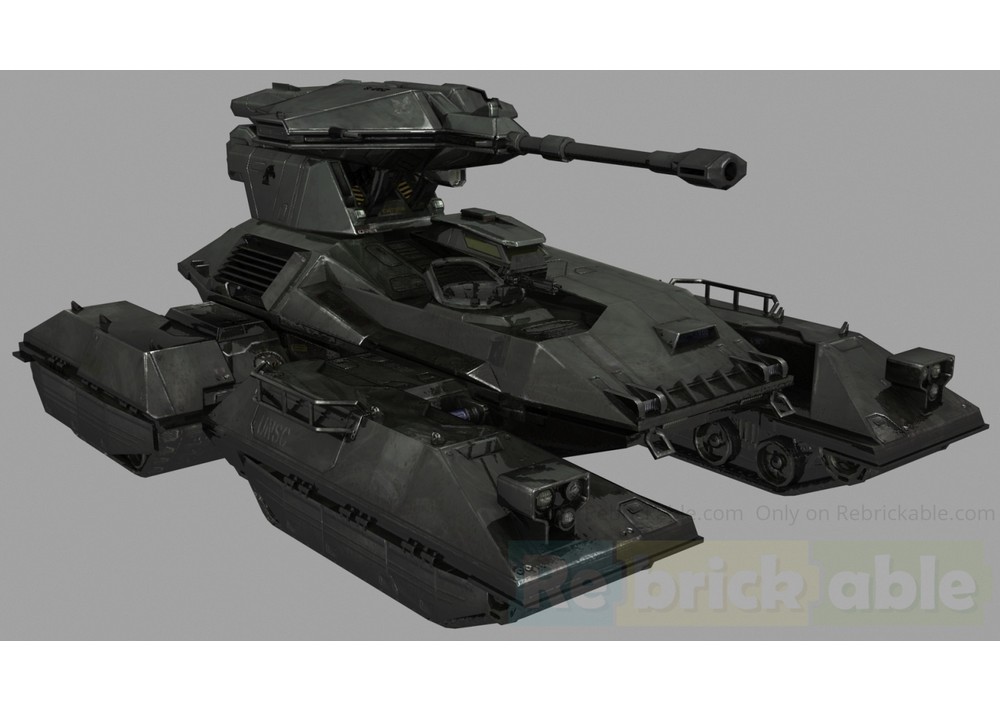 LEGO MOC-206984 M808C 'Scorpion' Main Battle Tank (Halo) by Builder ...