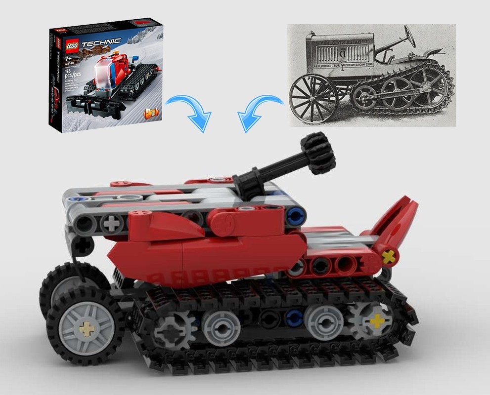 LEGO MOC Bates Steel Mule 42148 Alternative by ErikGS | Rebrickable ...