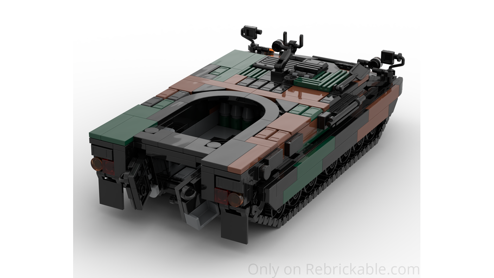 LEGO MOC-206997 PZH 2000 Howitzer by DipsyM88 | Rebrickable - Build ...