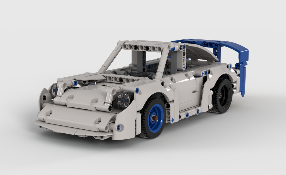 LEGO MOC #2 Buwizz Porsche '24 by Aurorasaurus | Rebrickable - Build ...