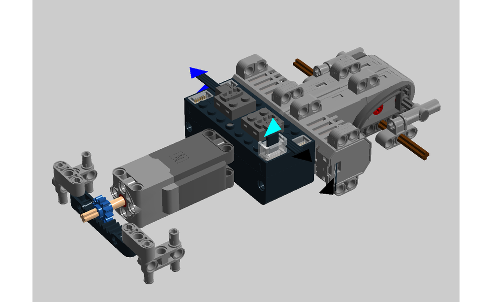 Lego Moc 2 Buwizz Porsche 24 By Aurorasaurus Rebrickable Build