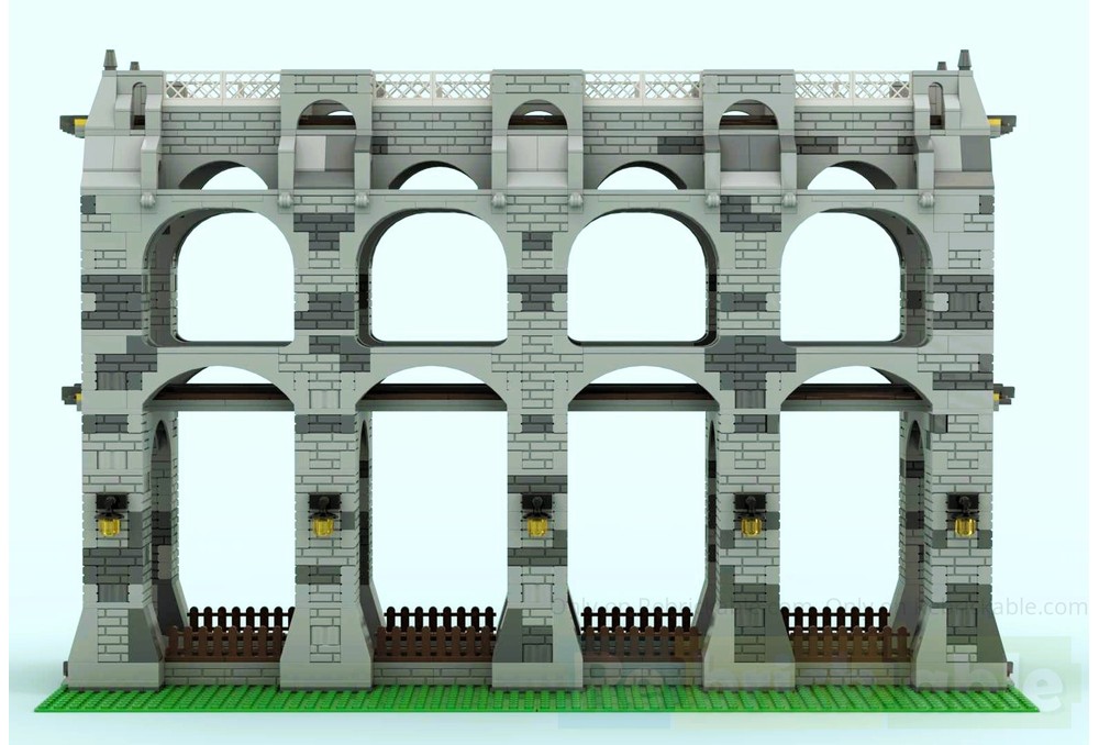 LEGO MOC Railway Bridge by Albox82 | Rebrickable - Build with LEGO
