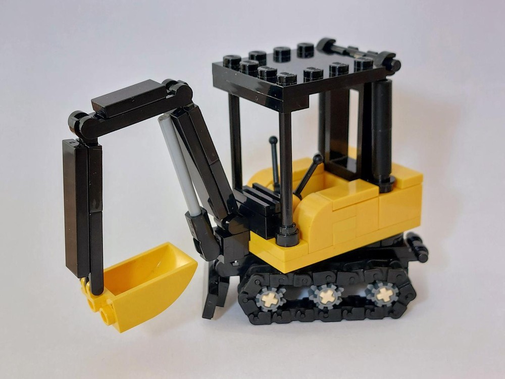 LEGO MOC-207007 Mini excavator by ingrids | Rebrickable - Build with LEGO