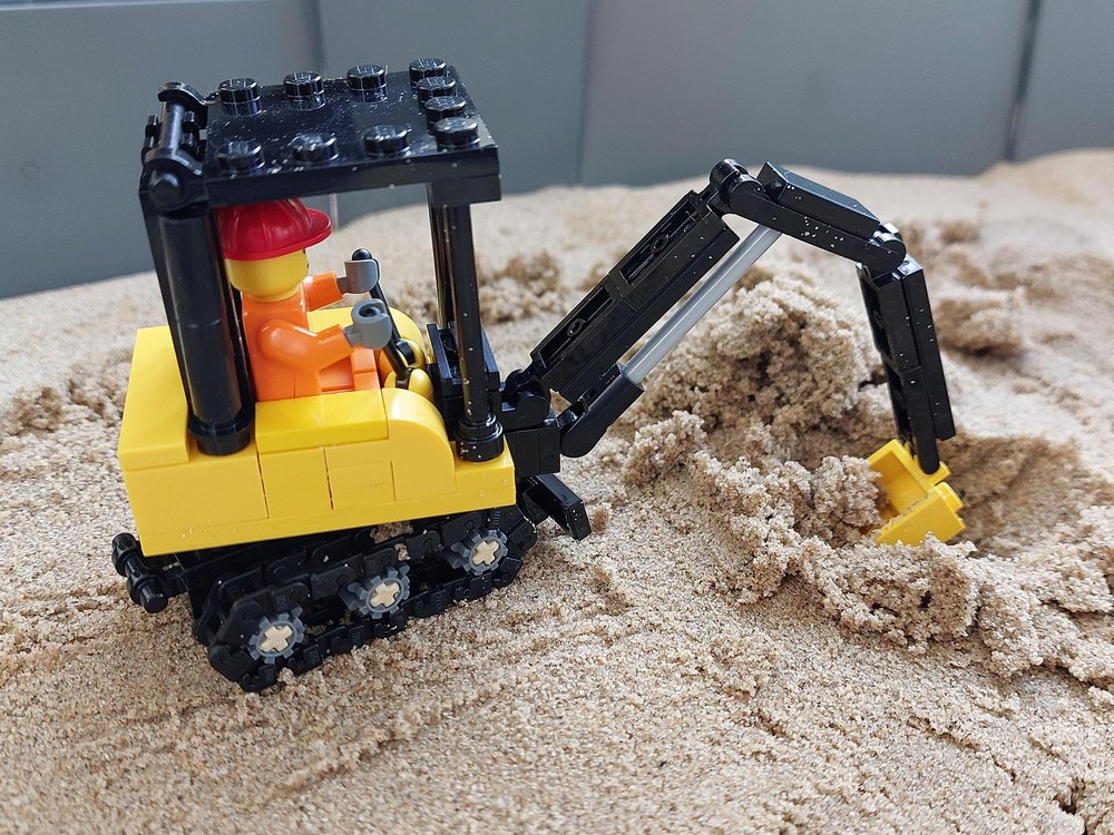 LEGO MOC-207007 Mini excavator by ingrids | Rebrickable - Build with LEGO