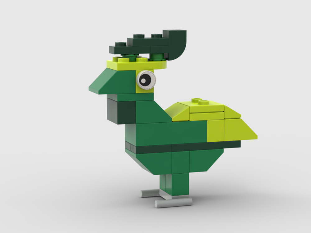 LEGO MOC Rooster (11007) by kemubrix | Rebrickable - Build with LEGO