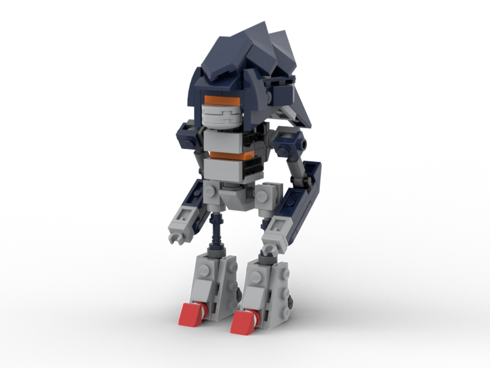 LEGO MOC Mecha Sonic Mk II by nick_f | Rebrickable - Build with LEGO