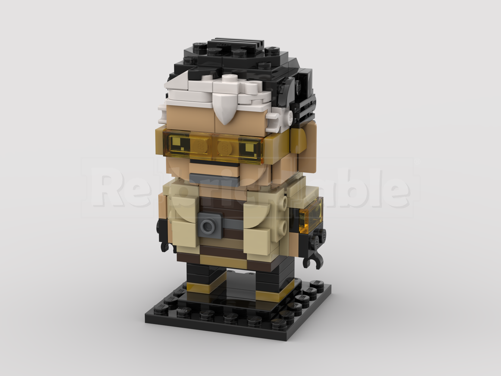 LEGO MOC-207023 VALORANT Tejo Brickheadz by Penguins and plastic ...
