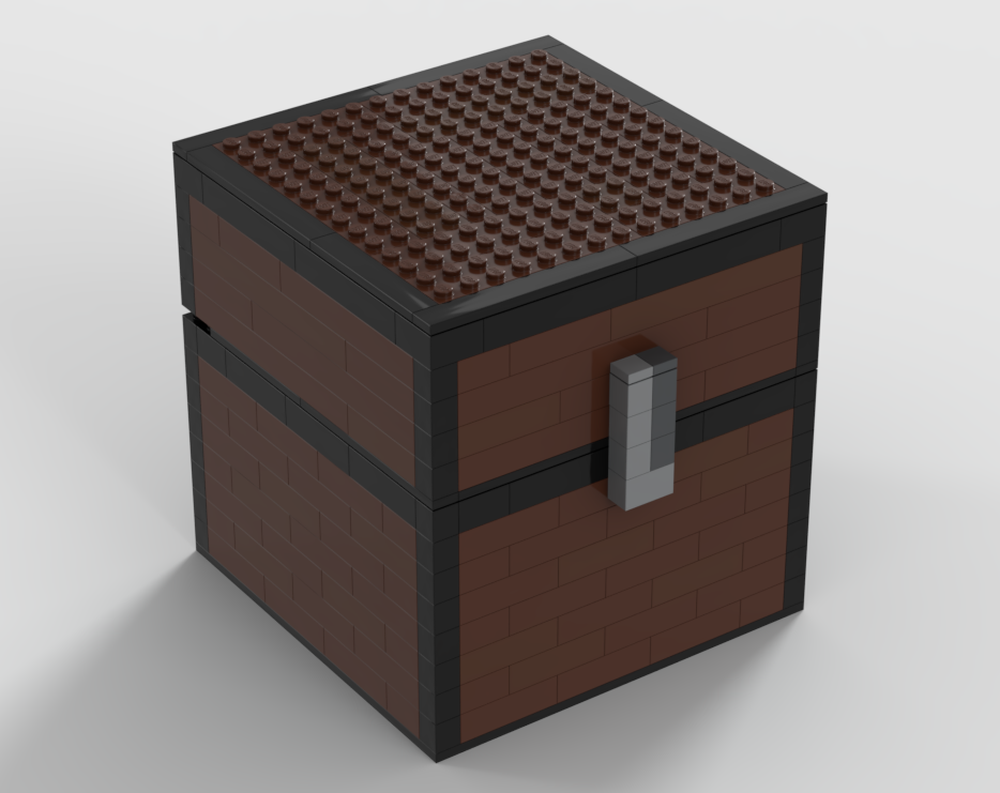 LEGO MOC Minecraft Chest by FlamingAssassin | Rebrickable - Build with LEGO