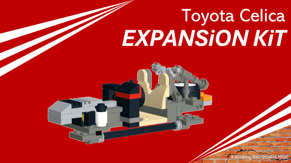LEGO MOC-207030 Toyota Celica Expansion KiT (`SuperKit` LiTE series ...