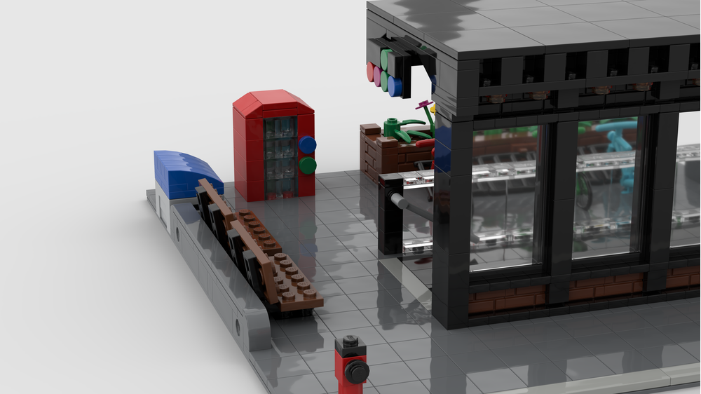 LEGO MOC Subway Entrance Modular 32x32 by Quczi142 | Rebrickable ...