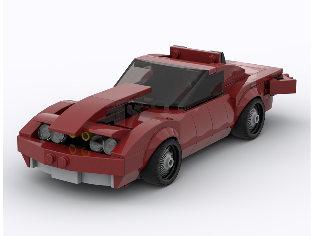LEGO MOC Secret Agent's 1973 Chevrolet C3 Corvette (76903 Mod) by ...
