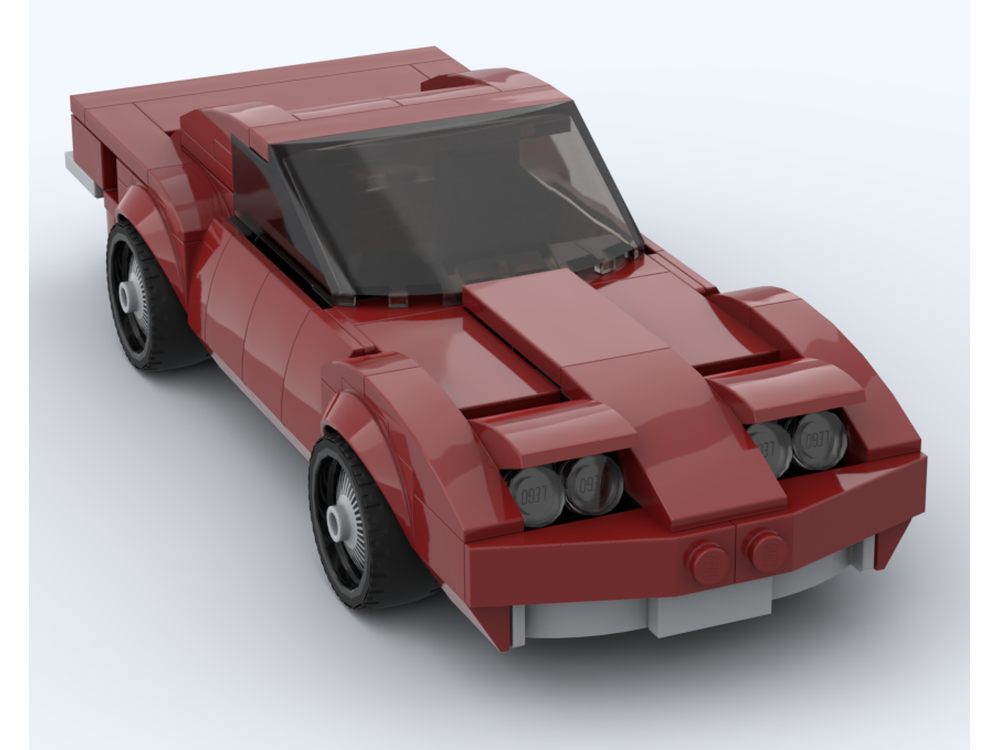 LEGO MOC Secret Agent's 1973 Chevrolet C3 Corvette (76903 Mod) by ...