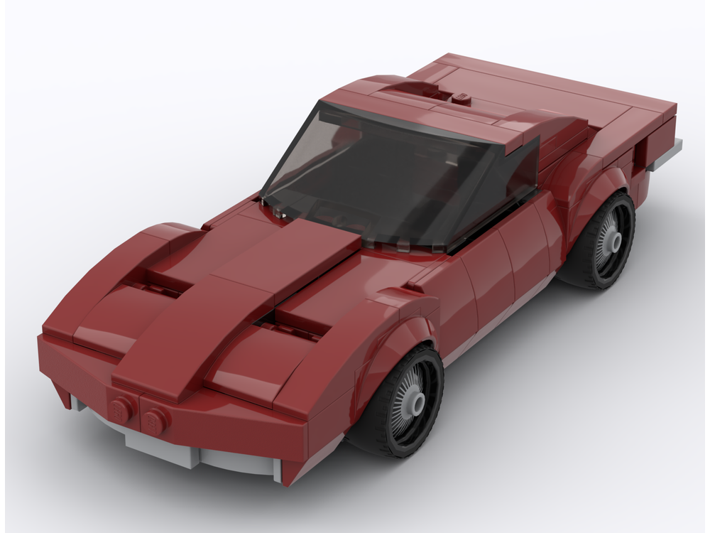 LEGO MOC Secret Agent's 1973 Chevrolet C3 Corvette (76903 Mod) by ...