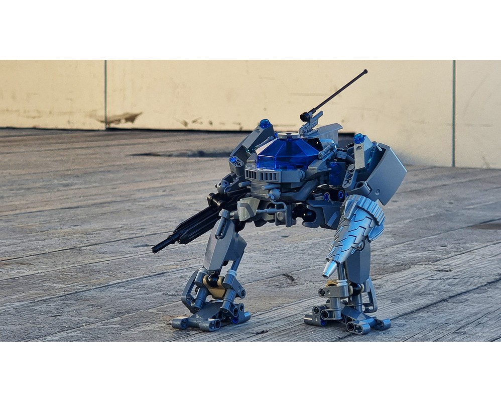 Lego Moc Titan Mech By Apachaihapachai Rebrickable Build With Lego