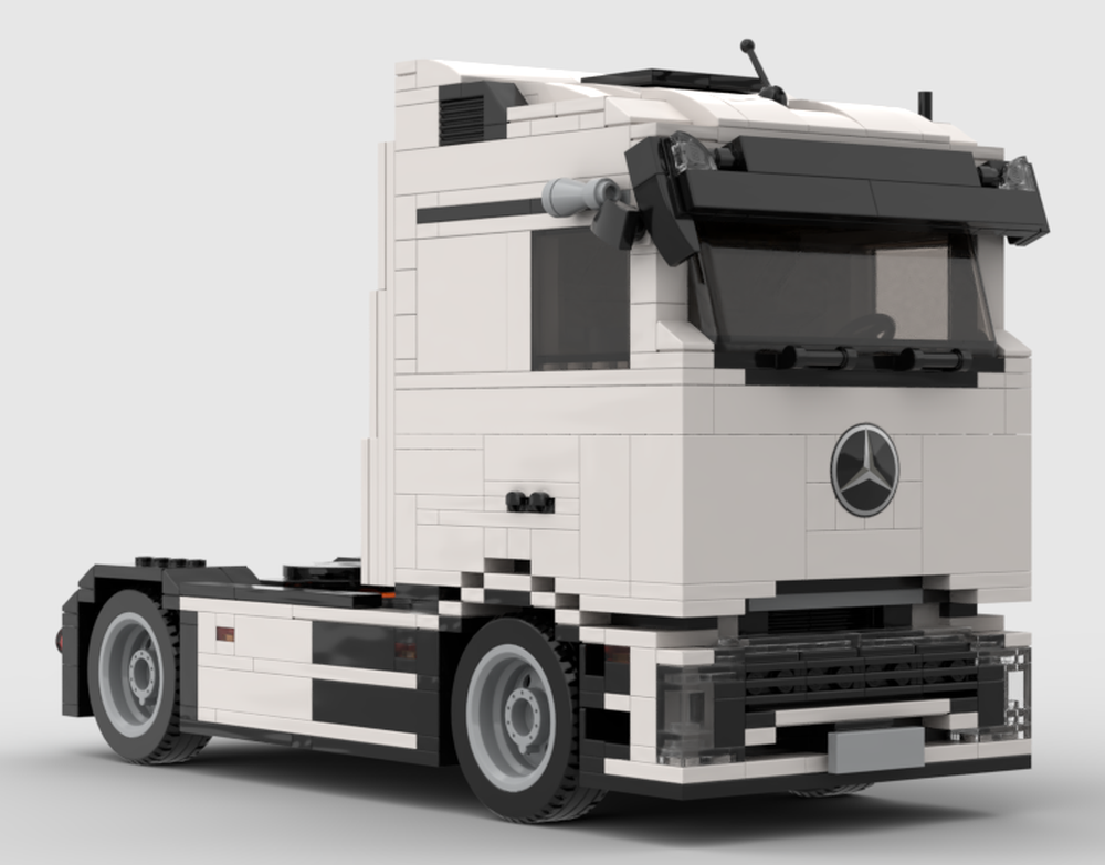 LEGO MOC Mercedes-Benz eActros 600 by 4R-Builds | Rebrickable - Build ...