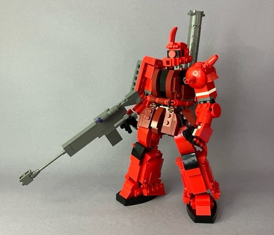 LEGO MOC MF-020 ZAKU II (RED) by TheLegoGuy31 | Rebrickable - Build ...