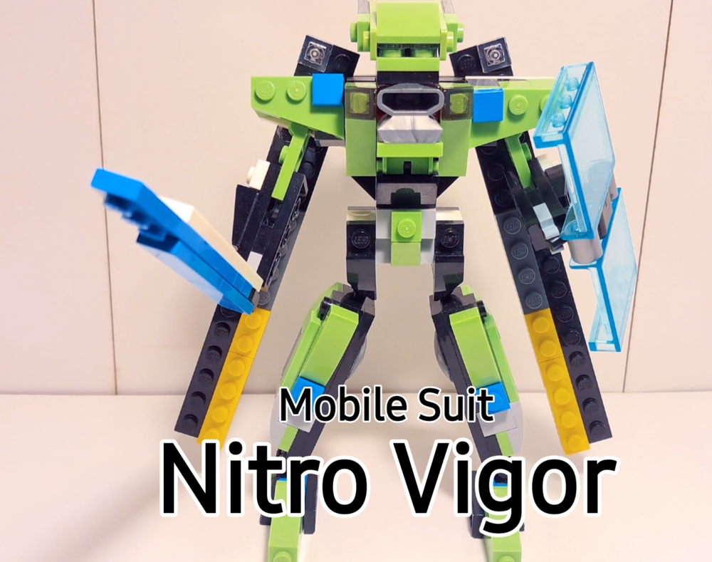 LEGO MOC Custom Lego Gundam! Set 31074 Alternate Build/MOC With Video ...