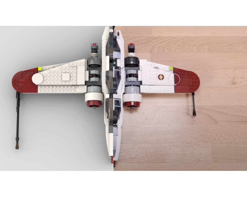 LEGO MOC ARC-170 MOD (~$7 worth of parts needed) by STEELHUNTER115 ...