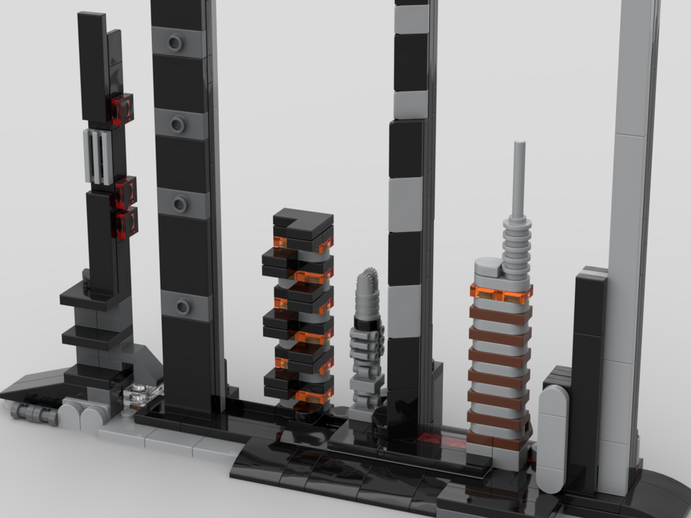LEGO MOC 76912 - City Skyline by KlintIsztvud | Rebrickable - Build ...