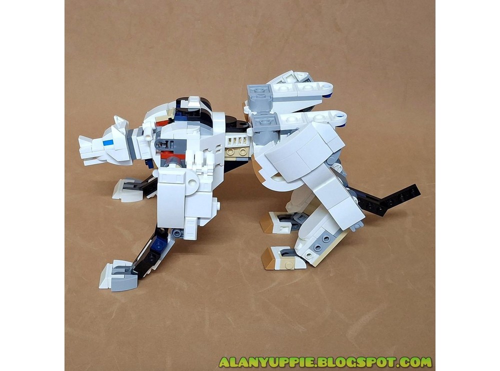LEGO MOC Transformer Tiger using LEGO Creator 31152: Space astronaut by ...