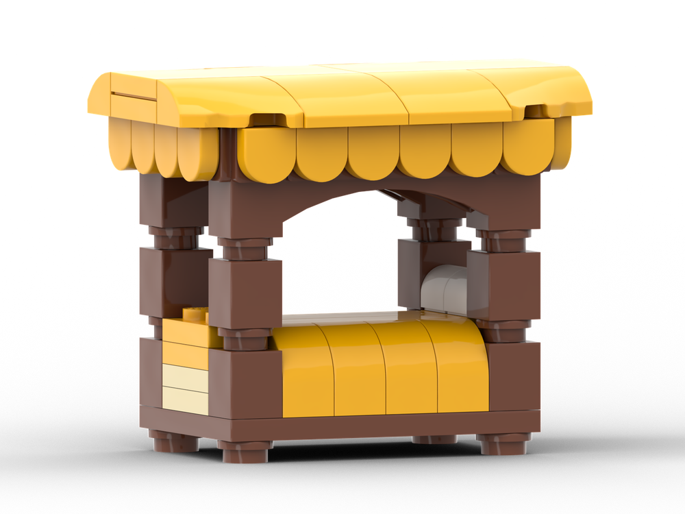 LEGO MOC Four Poster Bed by longjuansilver | Rebrickable - Build with LEGO