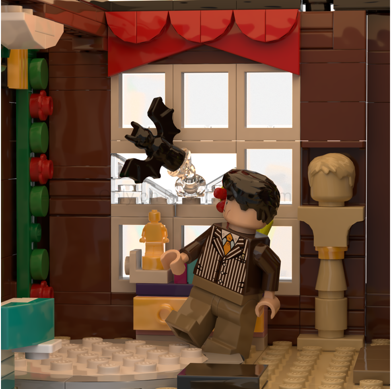 LEGO MOC Batcave & Wayne Manor - 76252 & 21330 Modular Building ...