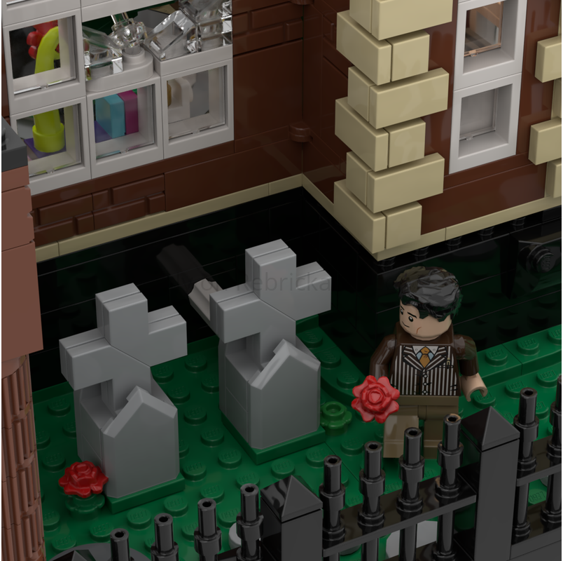 LEGO MOC Batcave & Wayne Manor - 76252 & 21330 Modular Building ...