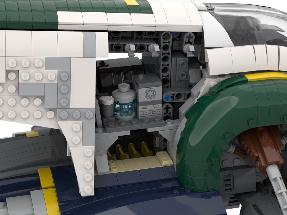 LEGO MOC Jango Fett's Slave 1 Stud.io File by Irrationable ...