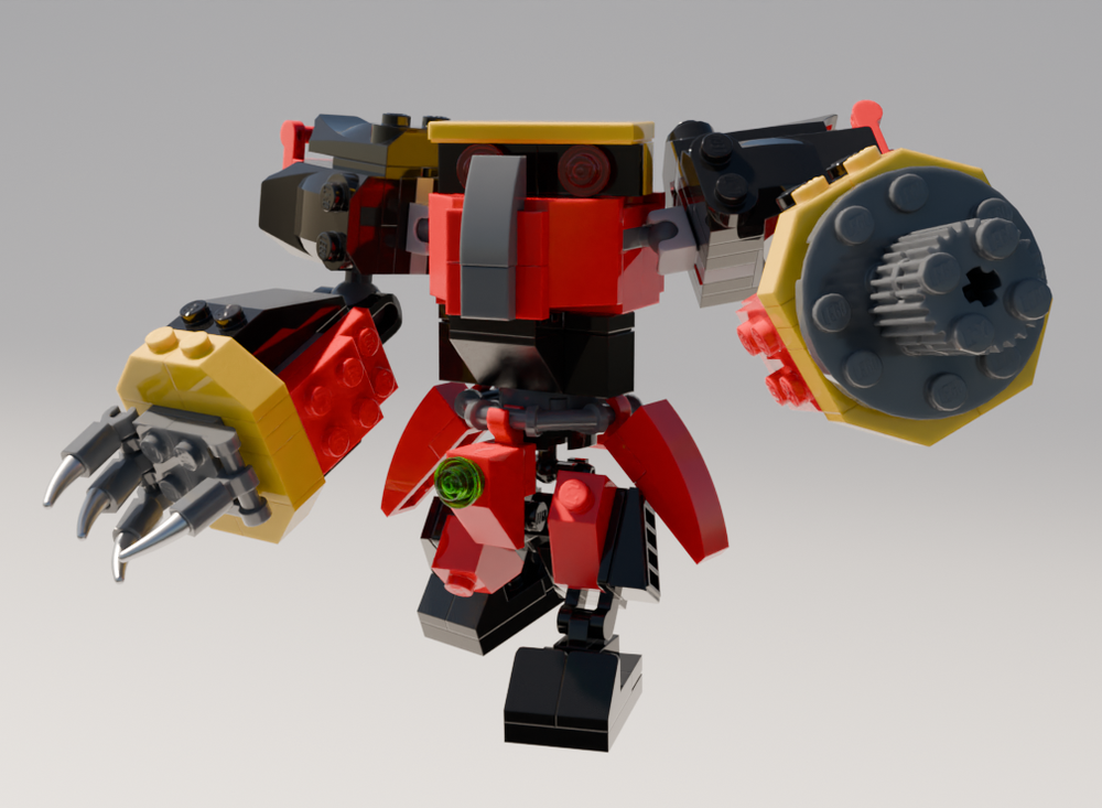 LEGO MOC E-123 Omega from Sonic the Hedgehog by OutaTimeCG ...