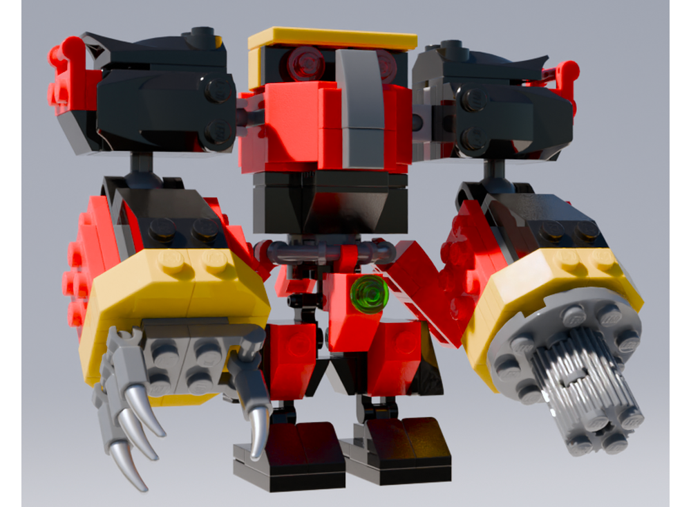 Lego Moc E 123 Omega From Sonic The Hedgehog By Outatimecg