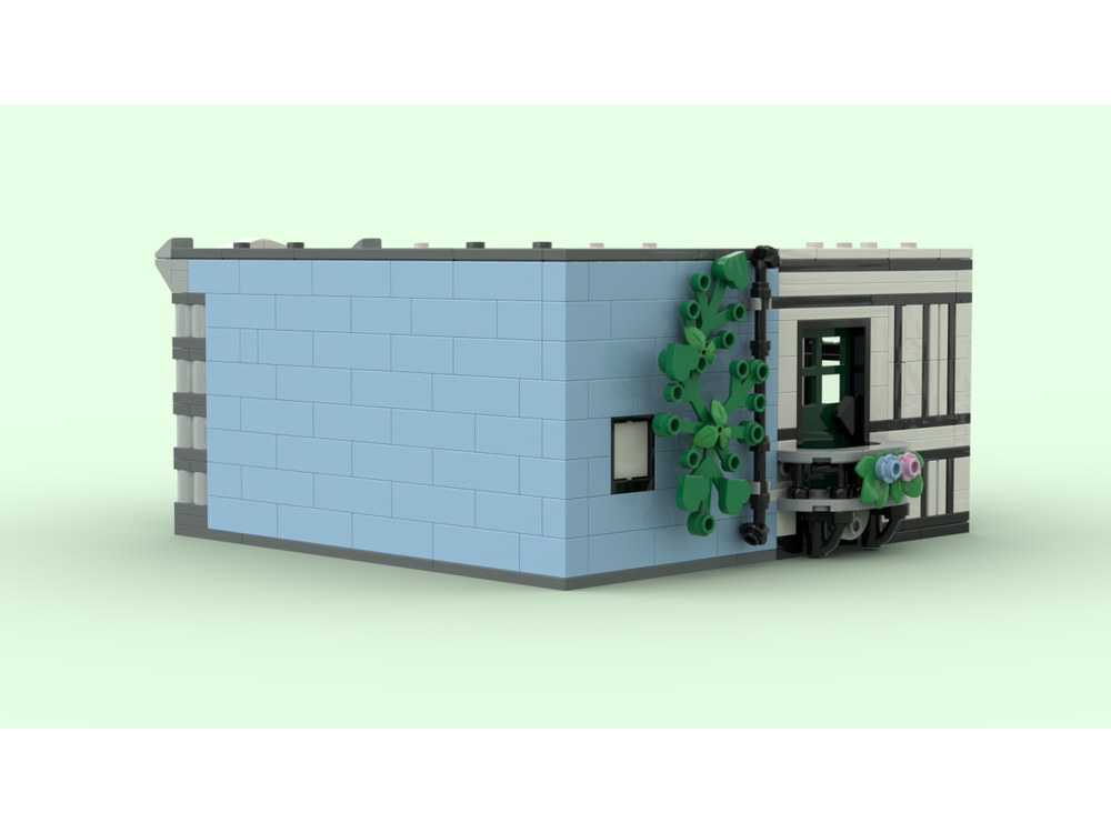 LEGO MOC-207091 Tudor Corner Timber Floor Facade by Kuragari1 ...