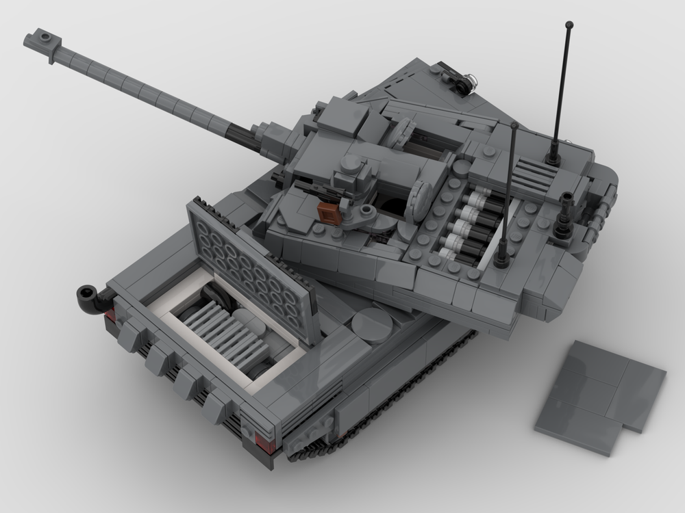 LEGO MOC-207093 Char Leclerc MBT by simonelovisa01 | Rebrickable ...