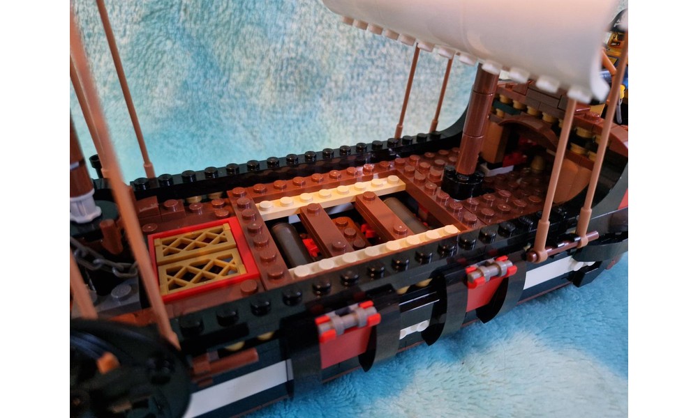 LEGO MOC Barely-Cuda Brig by Jappelsap98 | Rebrickable - Build with LEGO