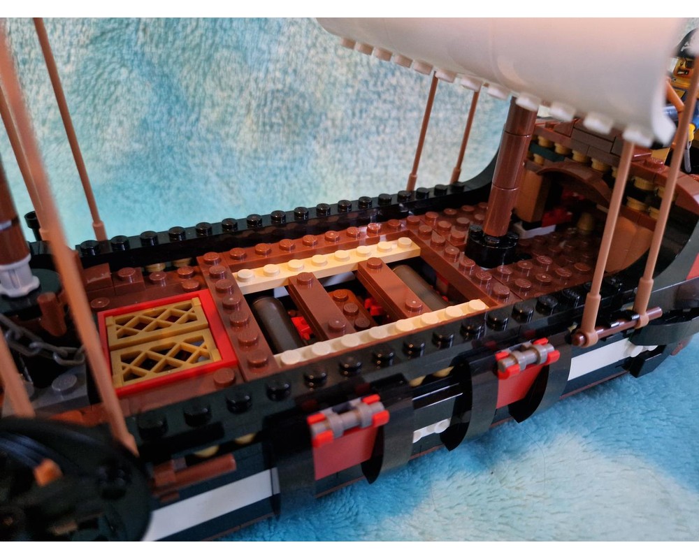 LEGO MOC Barely-Cuda Brig by Jappelsap98 | Rebrickable - Build with LEGO