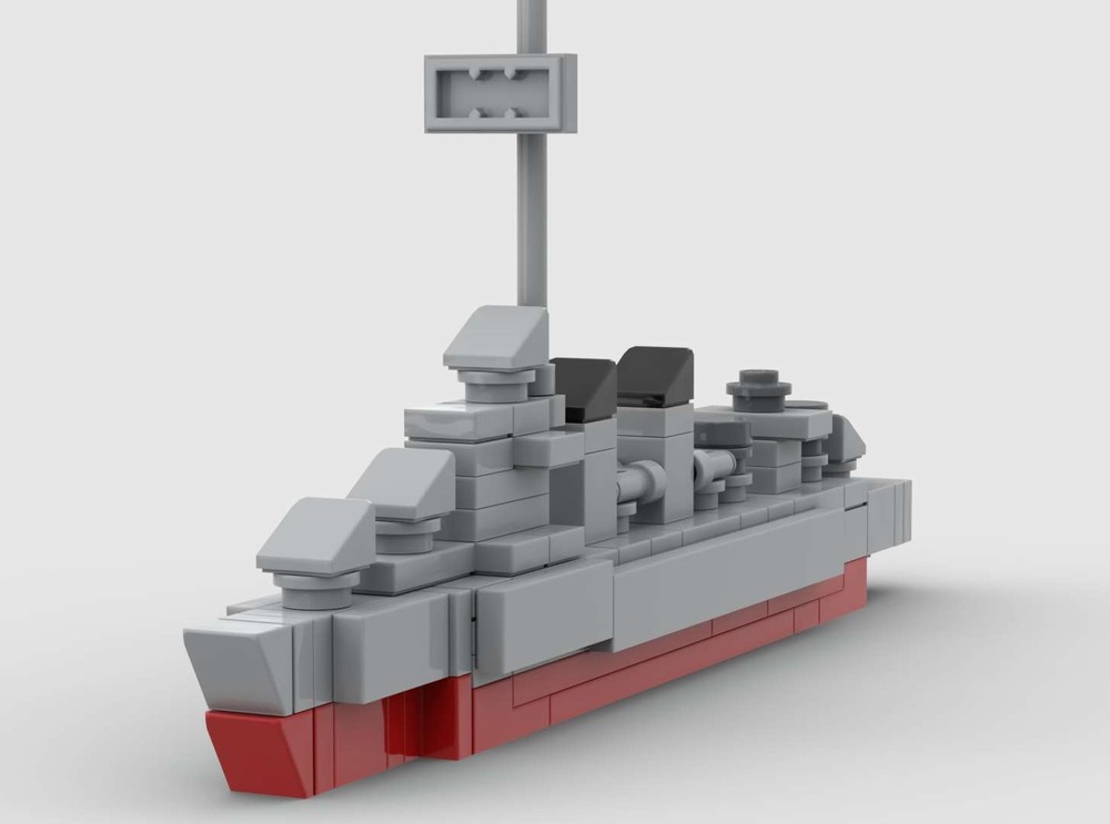 LEGO MOC USS Benson by RMC1138 | Rebrickable - Build with LEGO