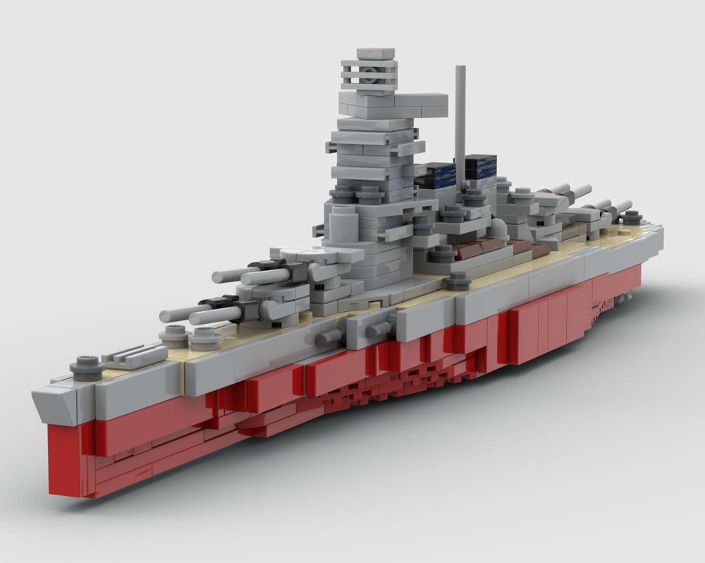 LEGO MOC-207122 IJN Kongo by RMC1138 | Rebrickable - Build with LEGO
