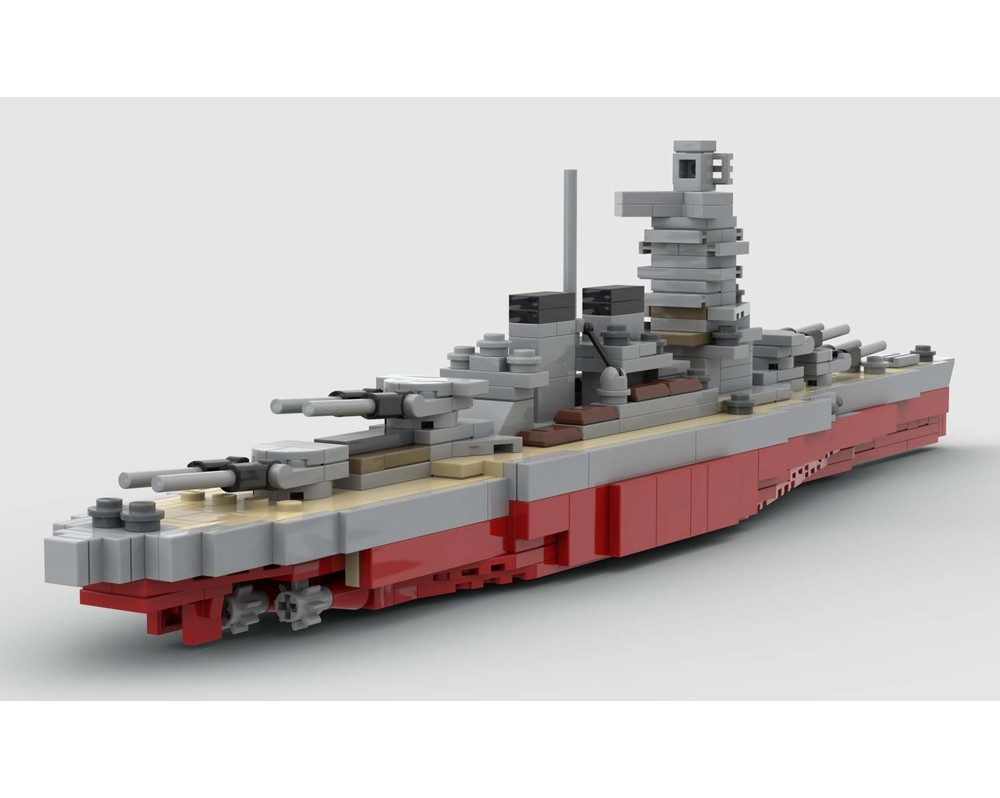 LEGO MOC-207122 IJN Kongo by RMC1138 | Rebrickable - Build with LEGO