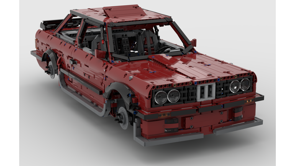 LEGO MOC BMW M3 E30 1:8 by Kutaphonix | Rebrickable - Build with LEGO