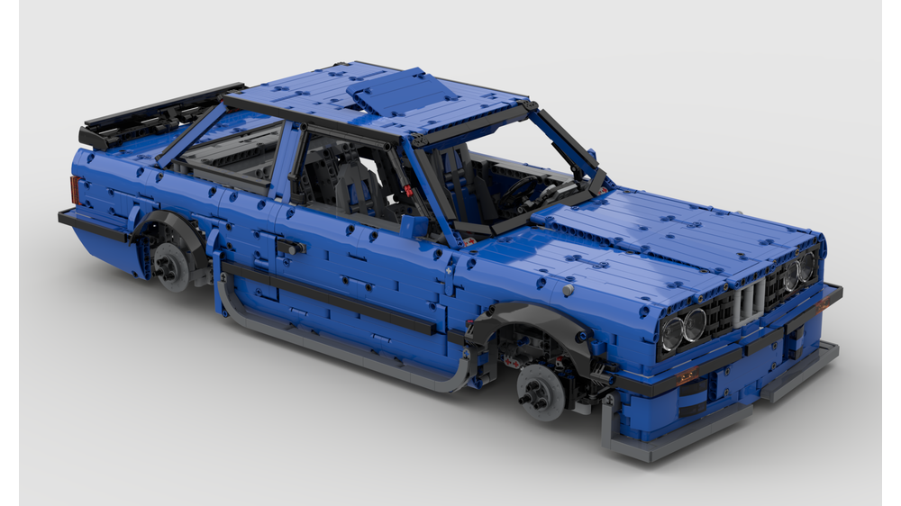 LEGO MOC BMW M3 E30 1:8 by Kutaphonix | Rebrickable - Build with LEGO