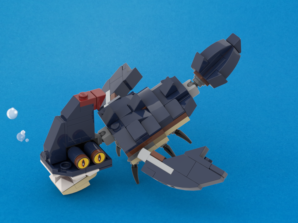 LEGO MOC Sand Shark (Subnautica) by studder_builds | Rebrickable ...