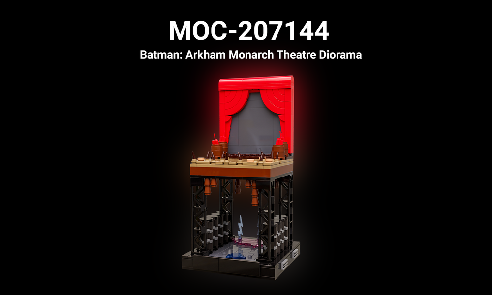 LEGO MOC LEGO Batman: Arkham Monarch Theatre Diorama by h28bricks ...