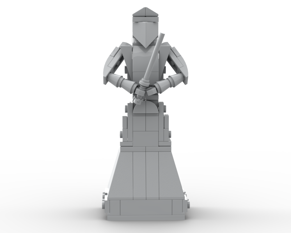 Lego Moc Jedi Temple Statue By Codyanerbricks Rebrickable Build