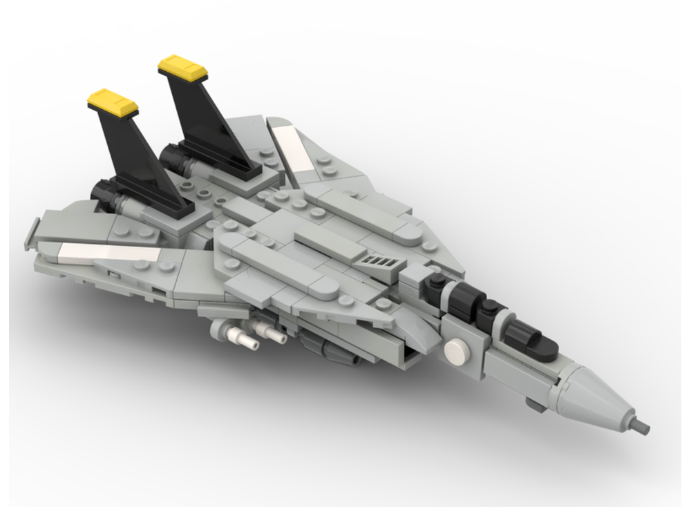 Lego Moc Grumman F 14 Tomcat By Basicbuilder23 Rebrickable Build