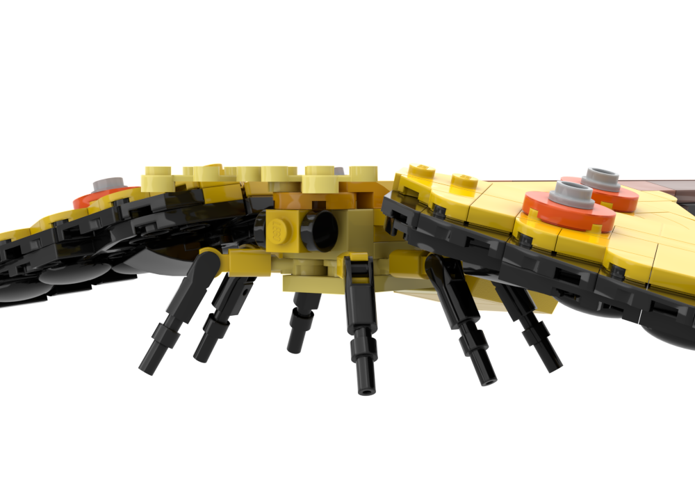 LEGO MOC Comet Moth (Argema mittrei) by OrchardBuilds | Rebrickable ...