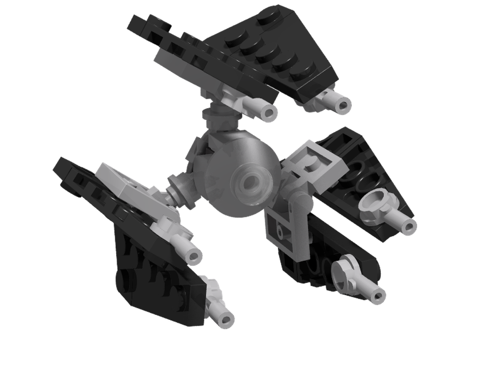 Lego Moc Micro Tie Fighter Series By Deep Lore Bricks Rebrickable