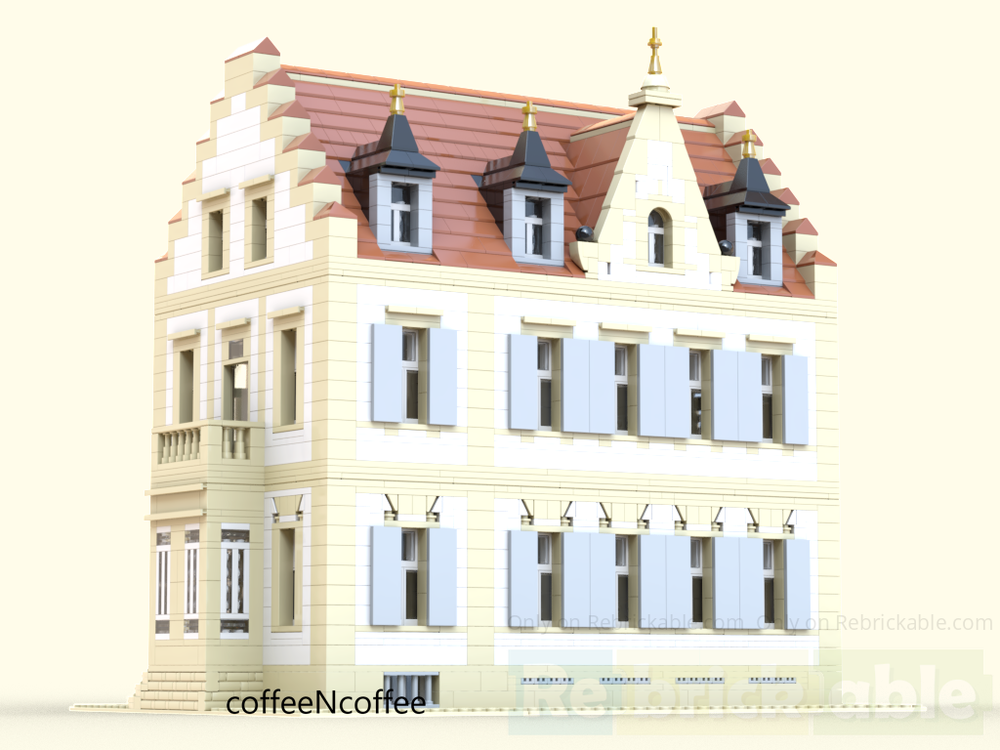 LEGO MOC-207173 Karl Benz Haus (Carl Benz House, Ladenburg) by ...