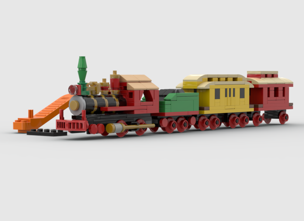 LEGO MOC Casey Jones's locomotive (The Brave Engineer) by ...